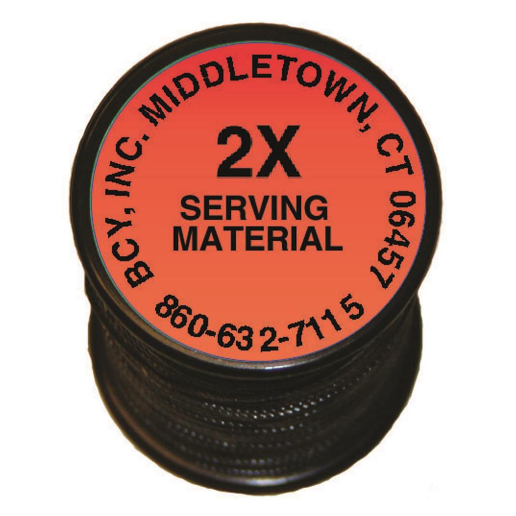 BCY 2X .015in Black End Serving – Impact Point Archery