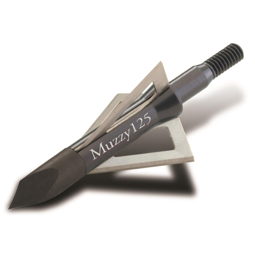 Muzzy 3-Blade 125gr Broadhead 6pk – Impact Point Archery