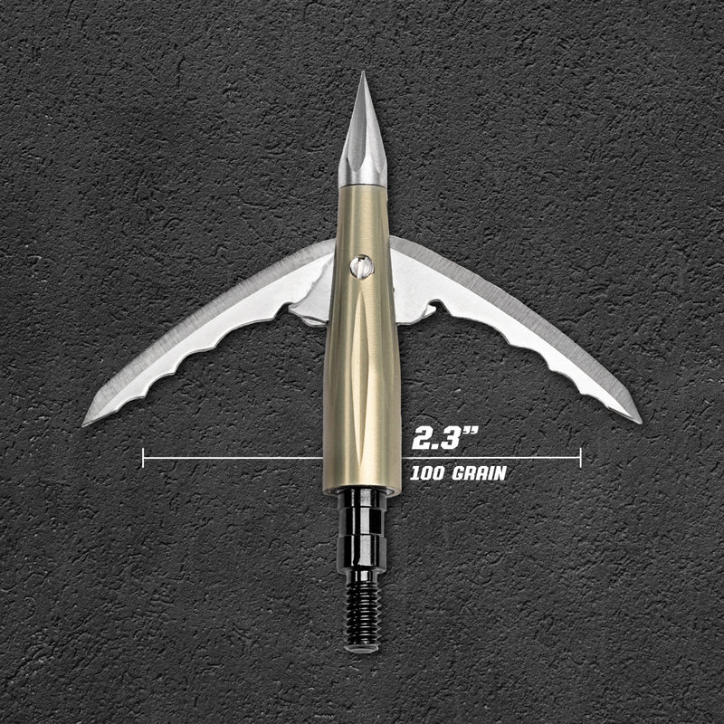 Bowmar Beast Mechanical Broadhead 2pk – Impact Point Archery